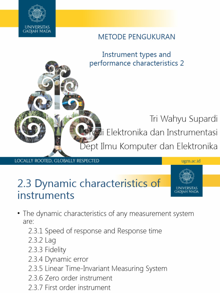 Metode Pengukuran (3) STD Ugm | PDF | Distortion | Computer Engineering