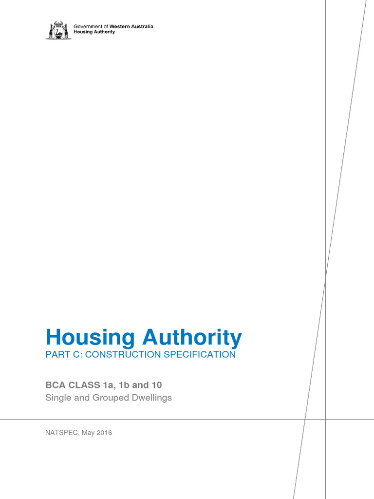 Part C Construction Specification BCA Class 1 and 10 | PDF | Lumber ...
