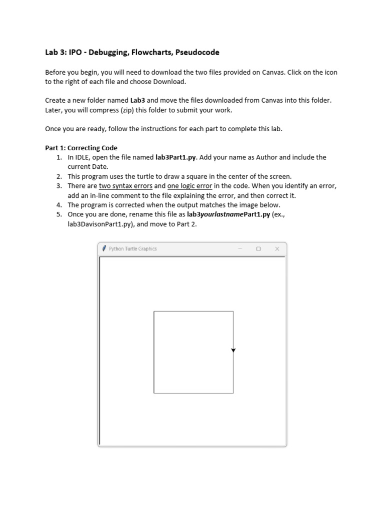 Lab 3 Download Free Pdf Text File Zip File Format