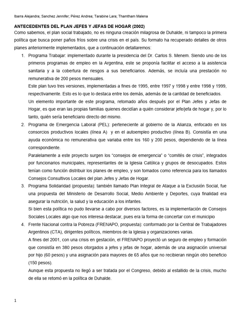 tp completo | PDF | Economias | Argentina