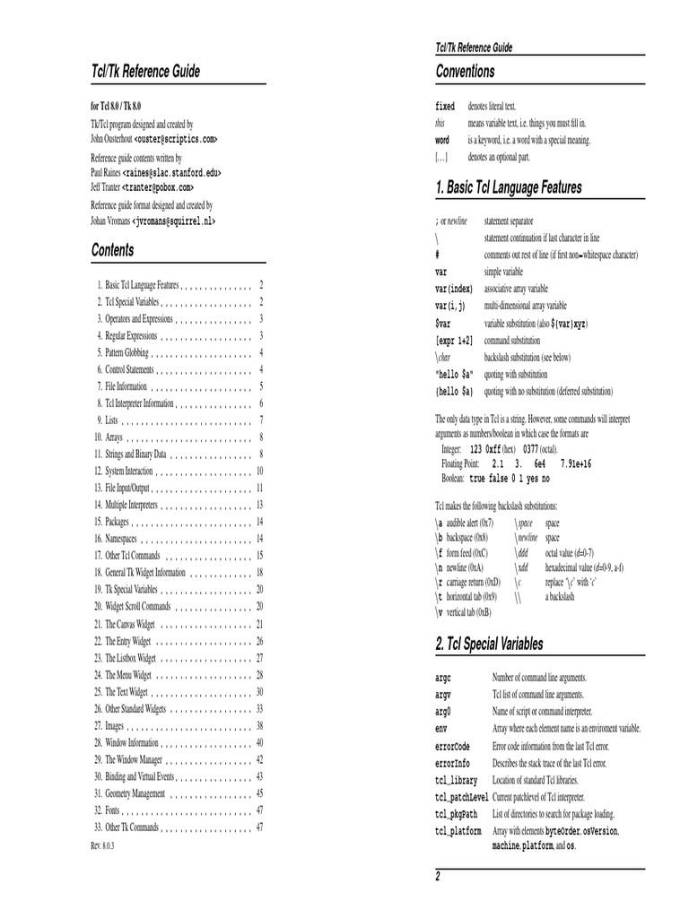 TCLTK | PDF | Computer File | Filename