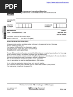QCAA Methods IA2 Sample Exam 2019 | PDF | Mathematics | Logarithm