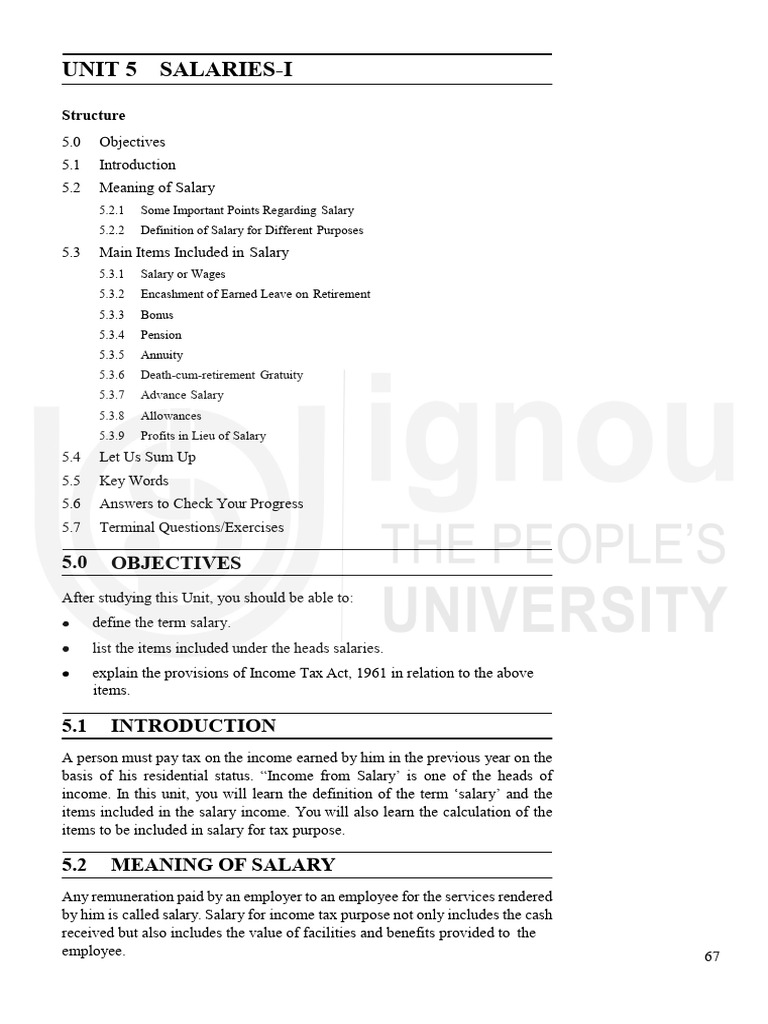 2.1 Salary | PDF | Salary | Employee Benefits