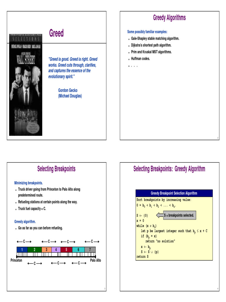 Greedy Algo | Download Free PDF | Algorithms And Data Structures ... Greedy Algo | Download Free PDF | Algorithms And Data Structures ...