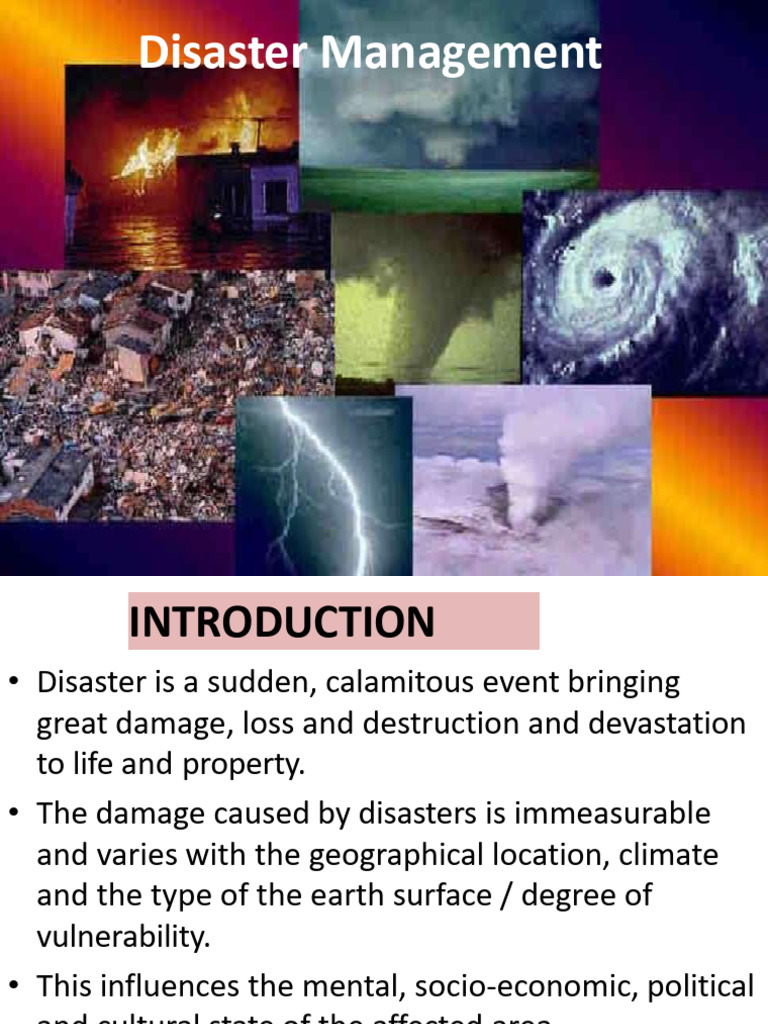 Disaster Management Cycle | PDF | Emergency Management | Natural Disasters