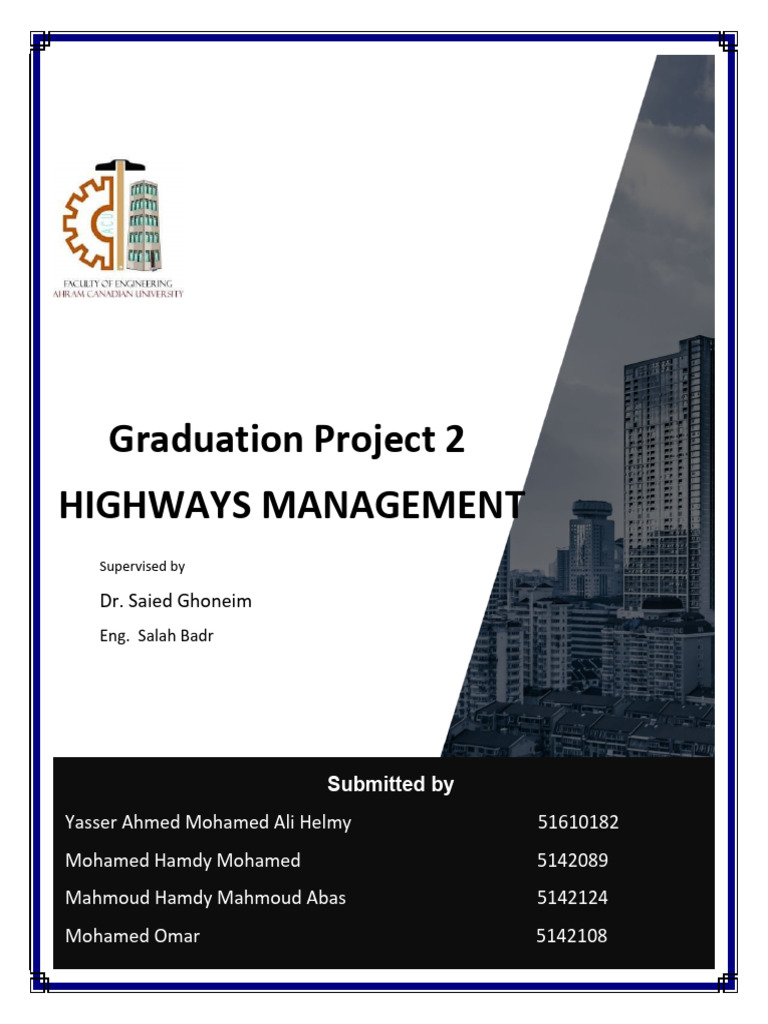 Final Graduation Project Group 4+ | PDF | Surveying | Road