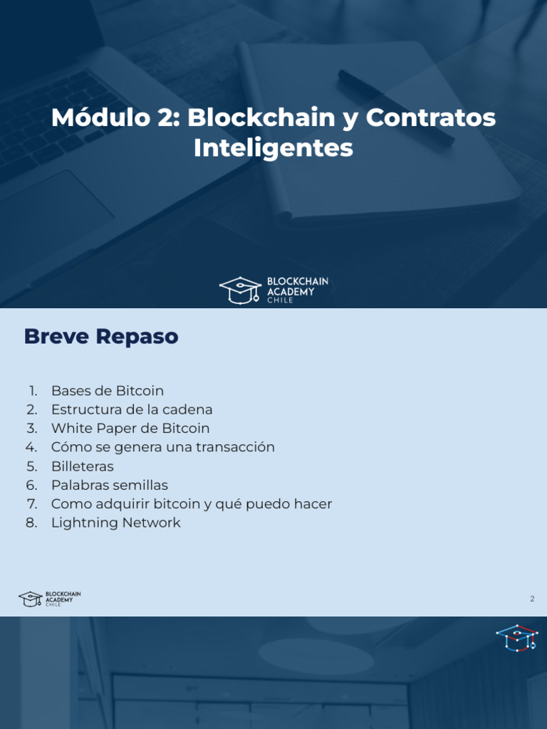 Módulo 2 - Blockchain | PDF | Bitcoin | Ciencias de la Computación
