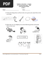 Primary 2 English Exam | PDF