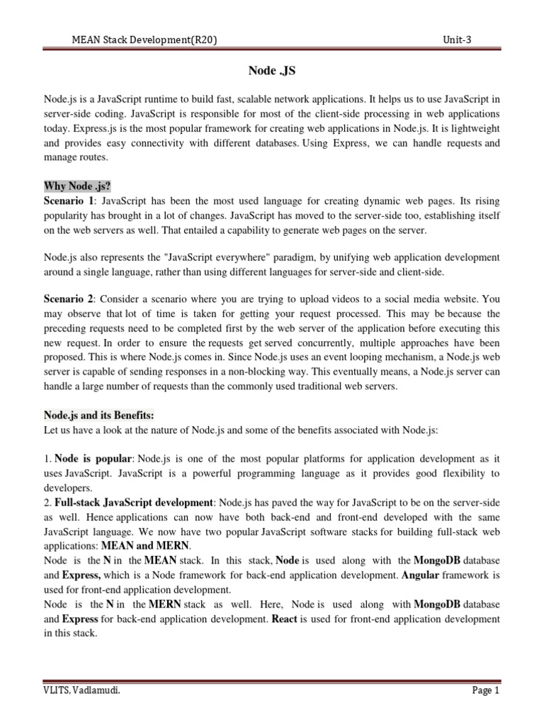 Unit 3 MSD M | PDF | Dynamic Web Page | Java Script