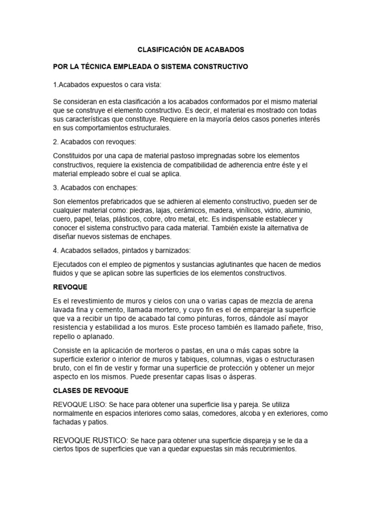 TARRAJEO_INTERIOR E INTERIOR | PDF | Mortero (Albañilería) | Hormigón TARRAJEO_INTERIOR E INTERIOR | PDF | Mortero (Albañilería) | Hormigón