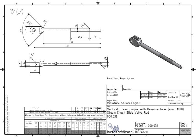 Slide Valve Rod | Download Free PDF | Mechanical Engineering