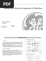 Dial Gauge Alignment Procedures | PDF | Gear | Turbine