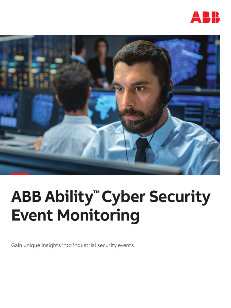 ABB Cyber Security Brochure Event Monitoring 20210419 | PDF | Computer ...