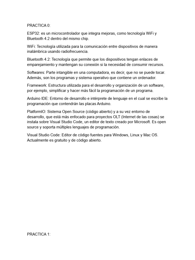 Practica 0 | PDF | Color | Bluetooth