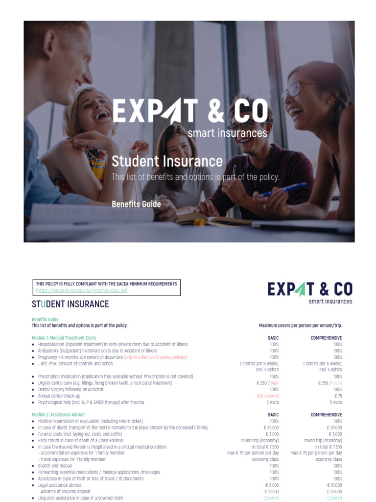 Comprehensive Student Insurance Guide | PDF | Health Care | Social Programs