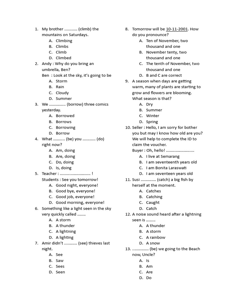 ENGLISH DOC TRYOUT | PDF