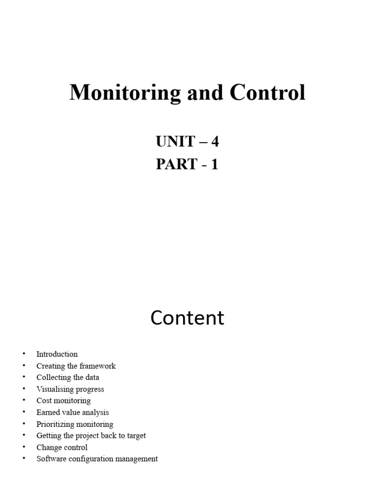 SPM_UNIT-4_PART-1 | PDF | Version Control | Software Engineering