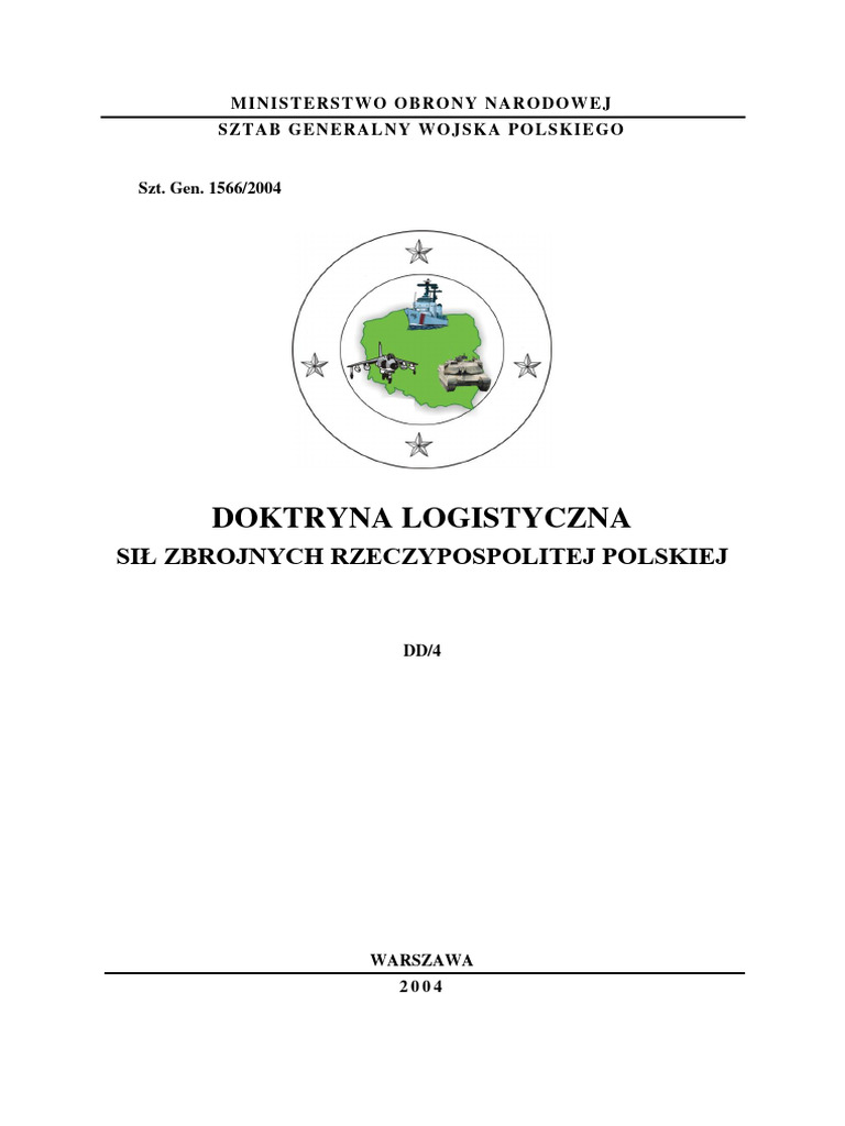 DD.4 - Doktryna Logistyczna SZRP | PDF