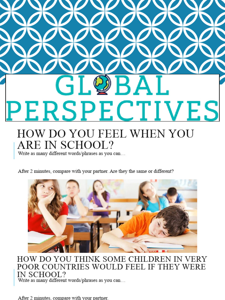 Global Perspectives What Is | PDF | Information | Cognition