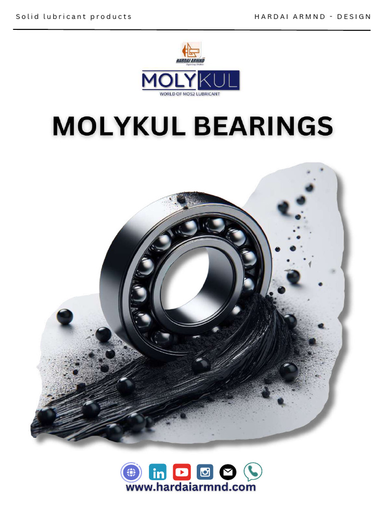 MoS2 Bearings for Harsh Conditions | PDF | Lubricant | Bearing (Mechanical)