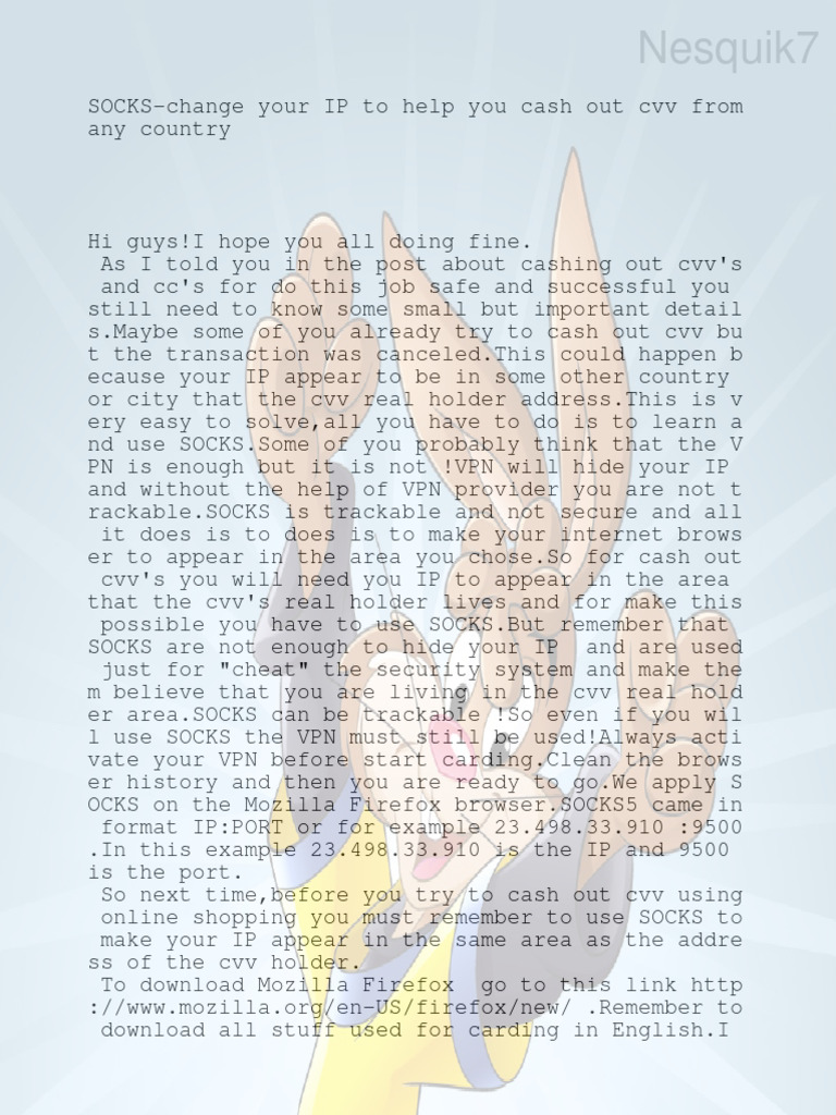 SOCKS Change Your IP To Help You | Download Free PDF | Http Cookie ...