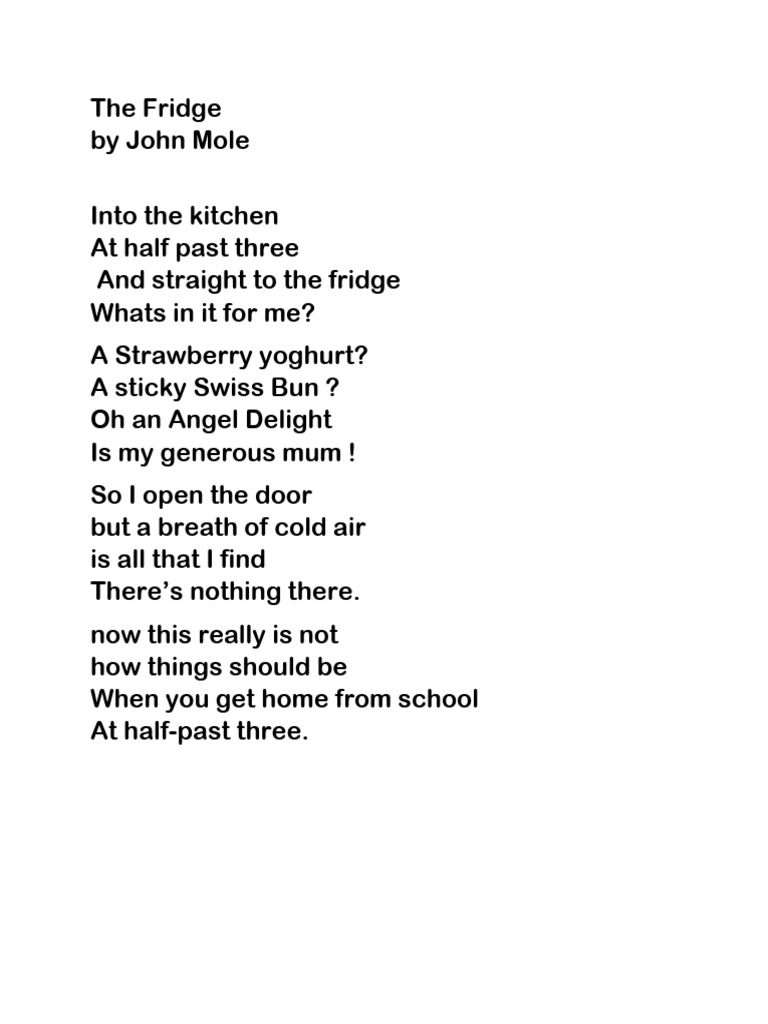 The Fridge | PDF