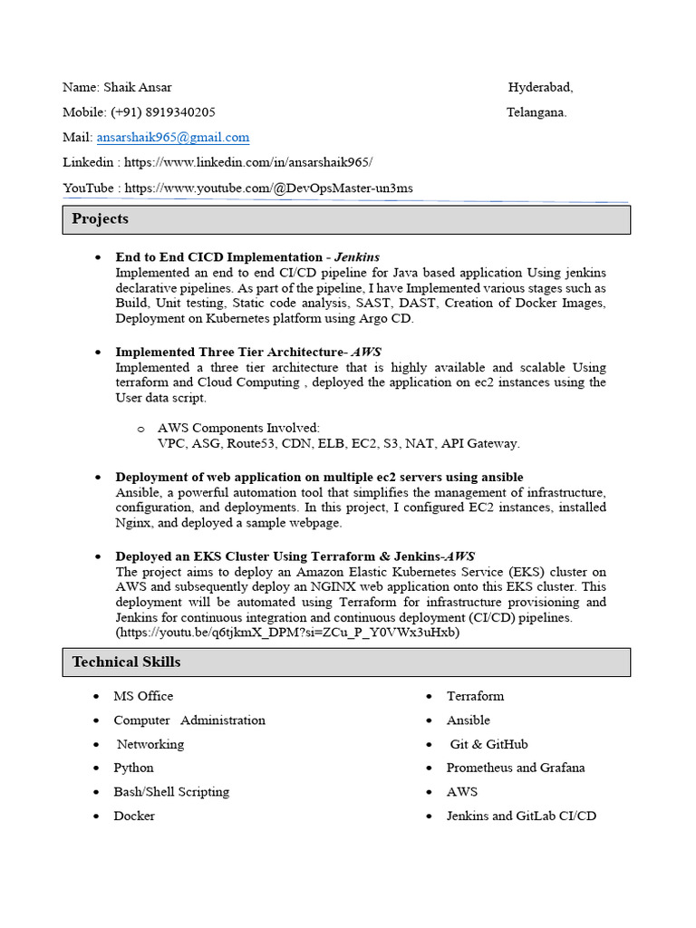 Infosys - PROCESS TRAINEE | PDF | Amazon Web Services | Software Engineering