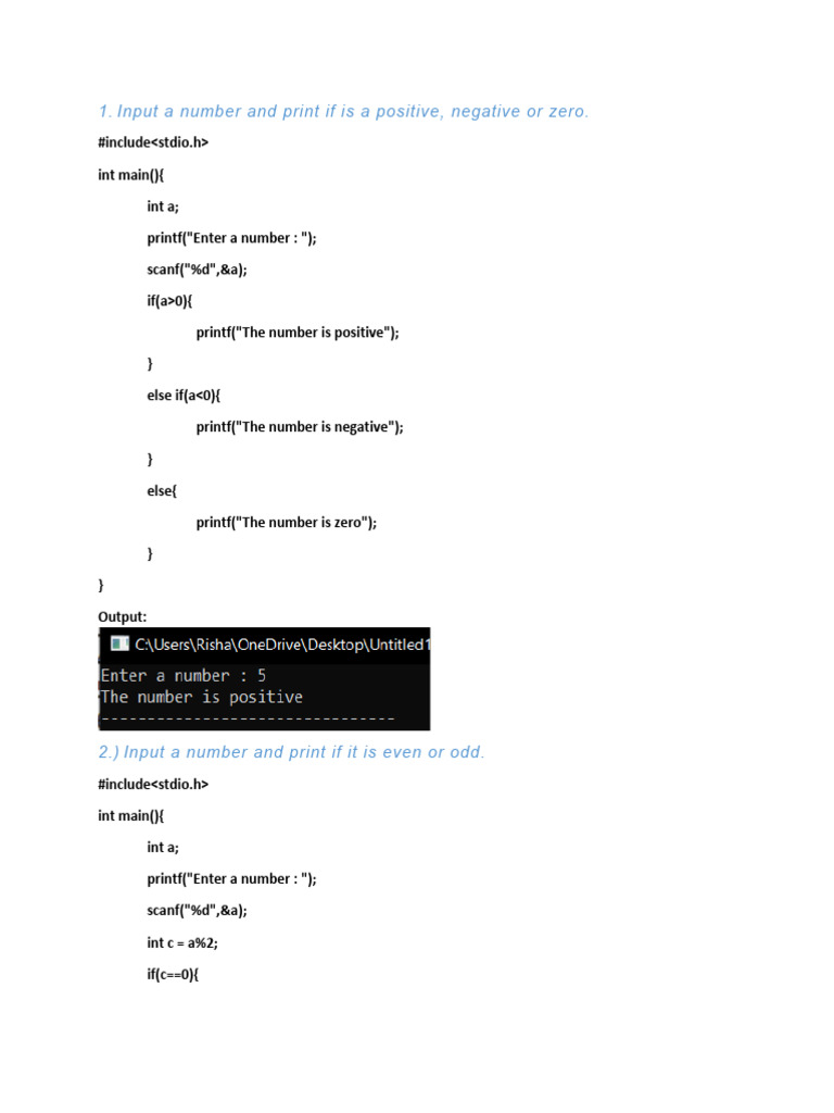 C programs (basics) for beginners | PDF | Area | Triangle C programs (basics) for beginners | PDF | Area | Triangle
