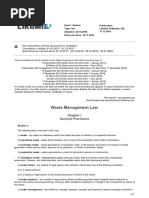 Saudi Waste Management Law | PDF | Waste | Waste Management