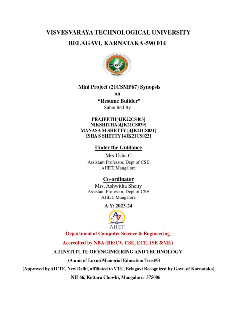 Resume Builder (1) Final | PDF | Usability | Computing