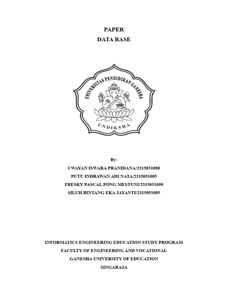 PAPER | Download Free PDF | Databases | Information Retrieval