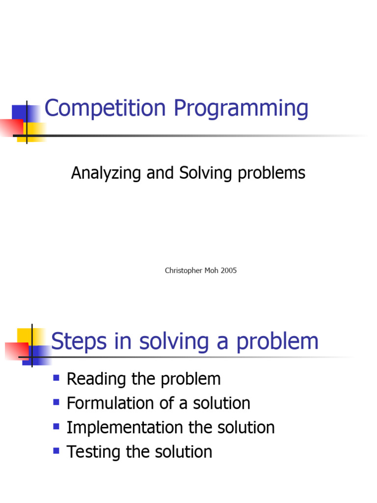 Competitive Programming | PDF | Graph Theory | Computational Science
