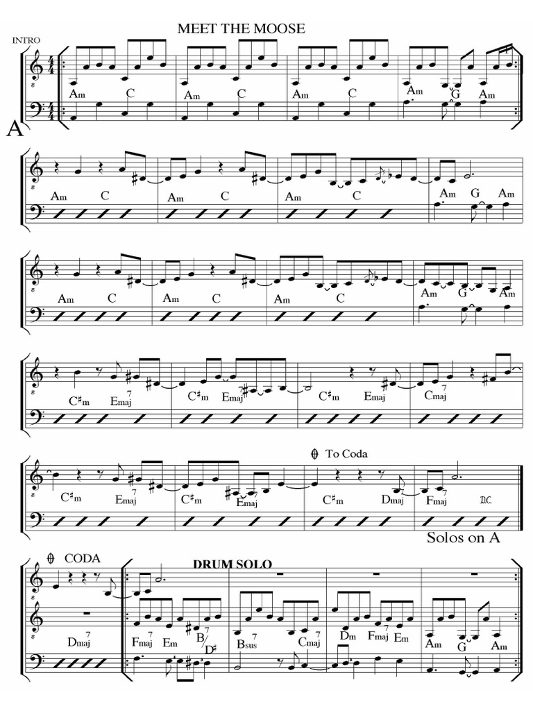 Meet The Moose | PDF