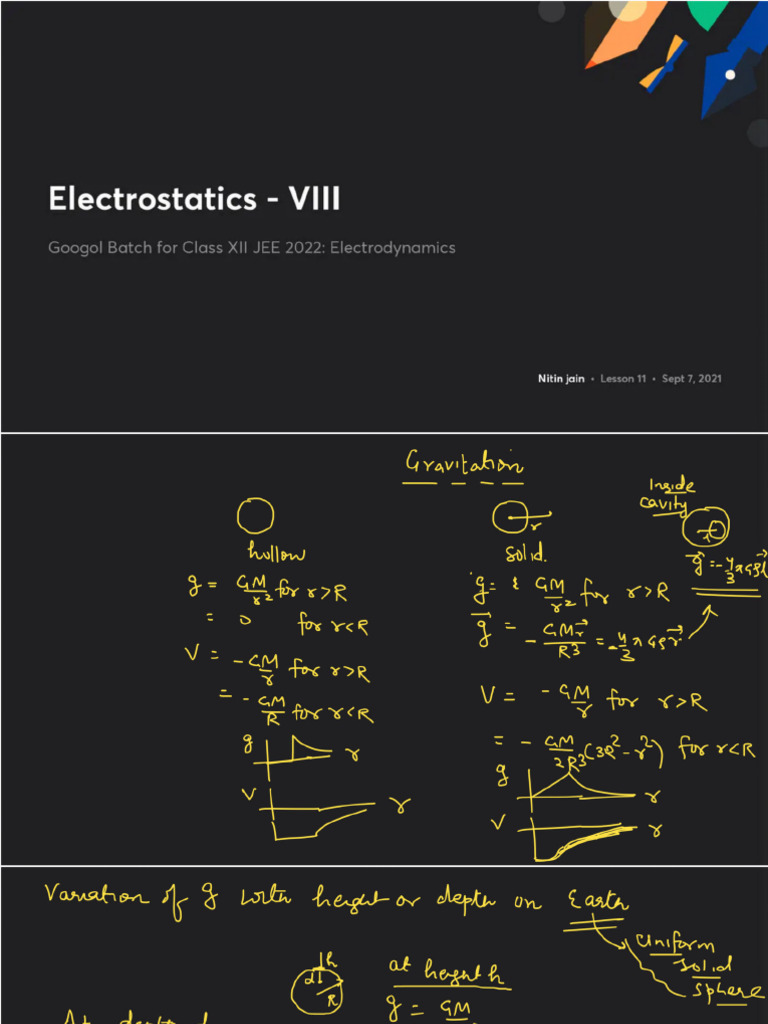 Electrostatics VIII With Anno | PDF