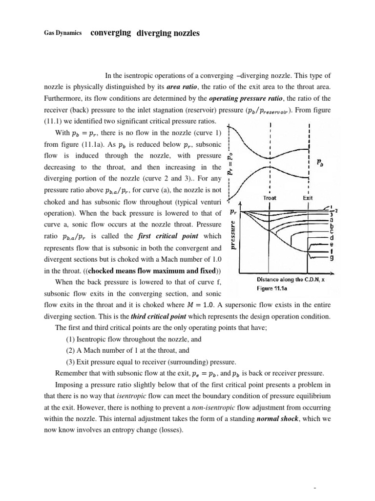 On C D Nozzles | Download Free PDF | Applied And Interdisciplinary Physics | Dynamics (Mechanics)