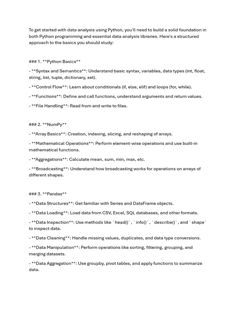 Python in Data Analysis | PDF | Applied Mathematics | Computer Science