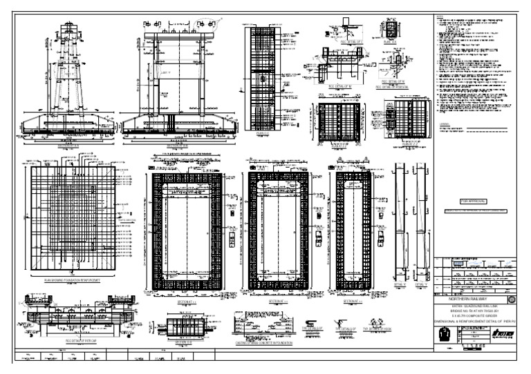 4_RCC DETAIL OF PIER P2_(25.1.2022)R4 | Download Free PDF | Structural Engineering | Civil ...
