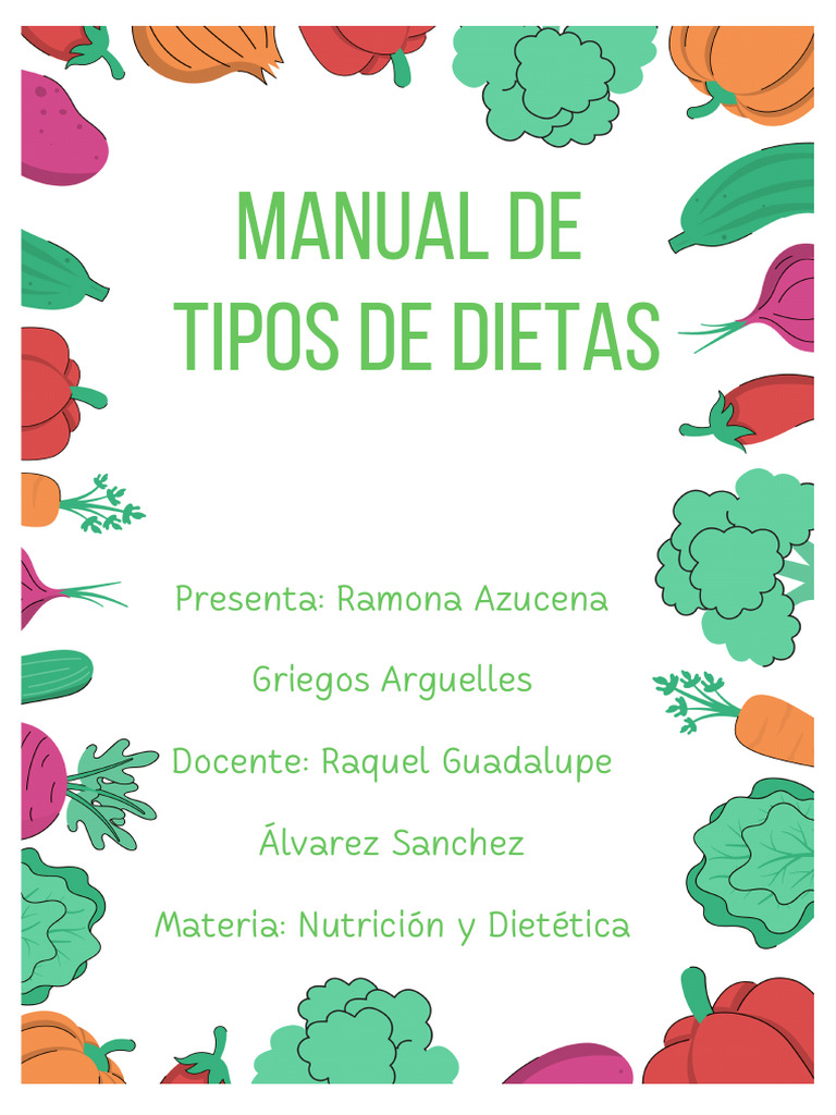 Manual de Dietas[1] | PDF | Alimentos | Dieta