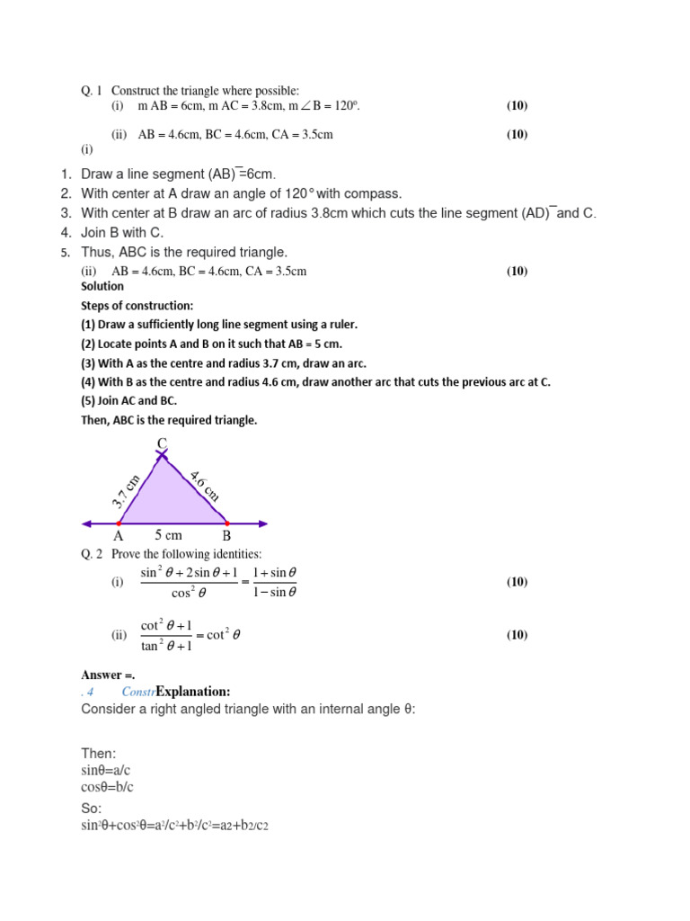 Math 2 | PDF | Euclidean Geometry | Elementary Geometry