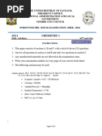Chemistry 1 f4 - Wazaelimu - Com-1-1 | PDF | Oxide | Acid