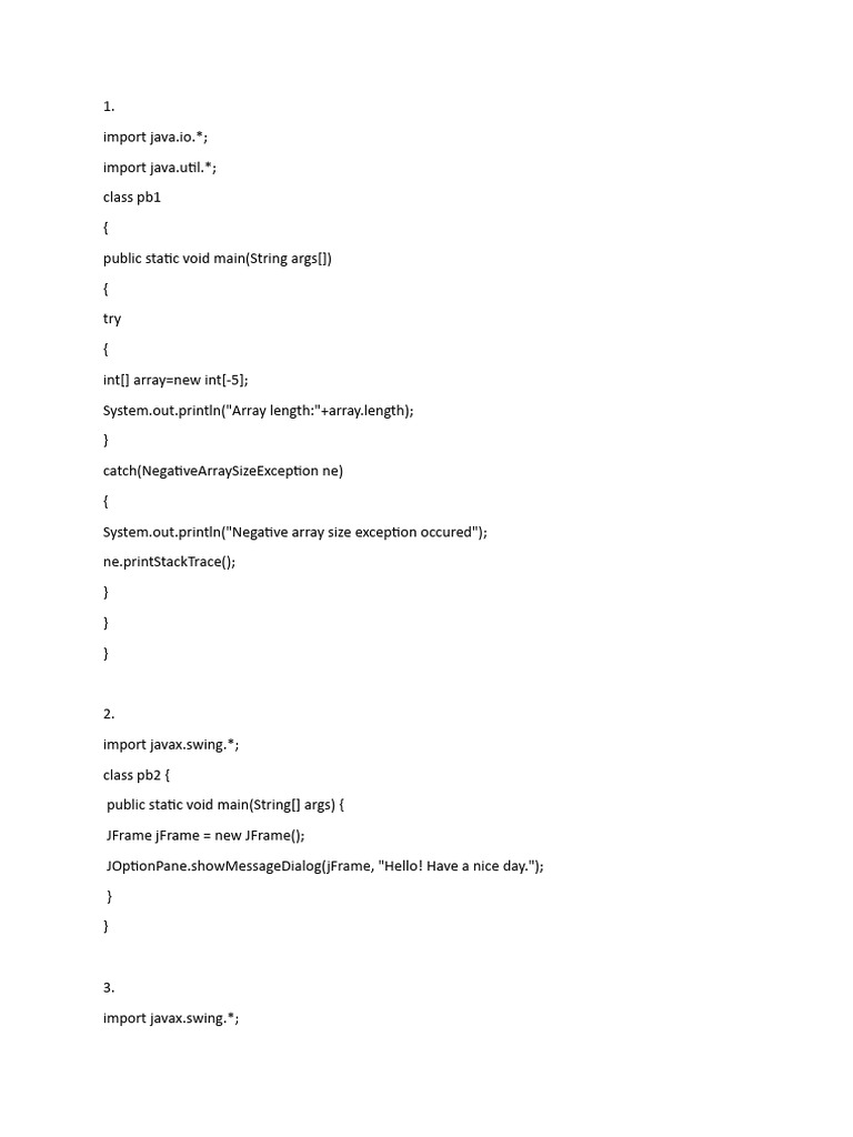 PART-B programs | Download Free PDF | Software | Software Engineering