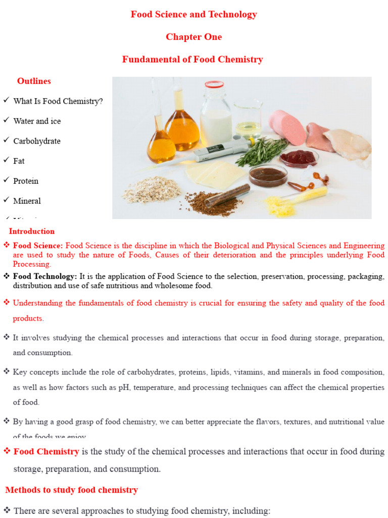 Food Science and Technology | PDF | Fat | Carbohydrates