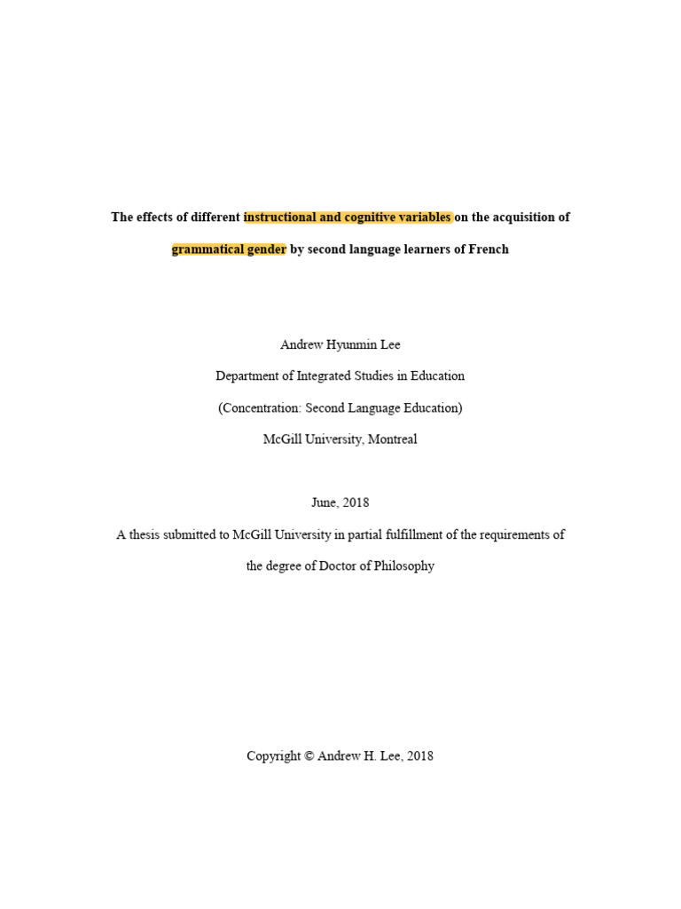 Content-Based Second Language Instruction | PDF | Grammatical Gender | Second Language Acquisition