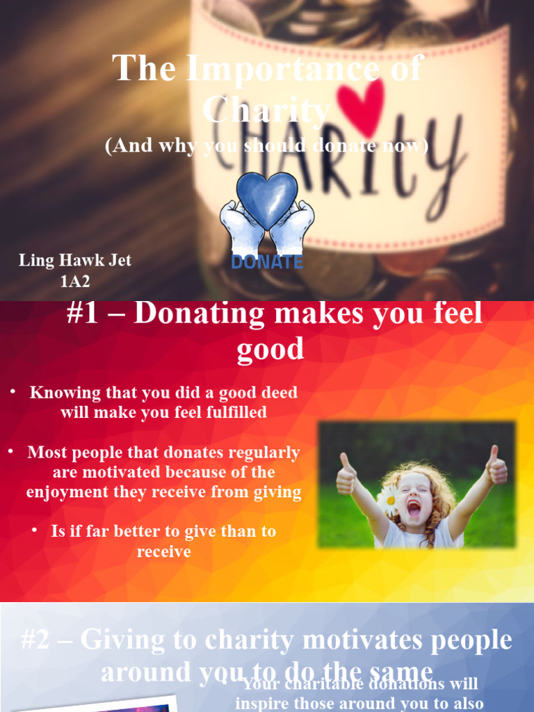 The Importance of Charity | PDF | Social Science