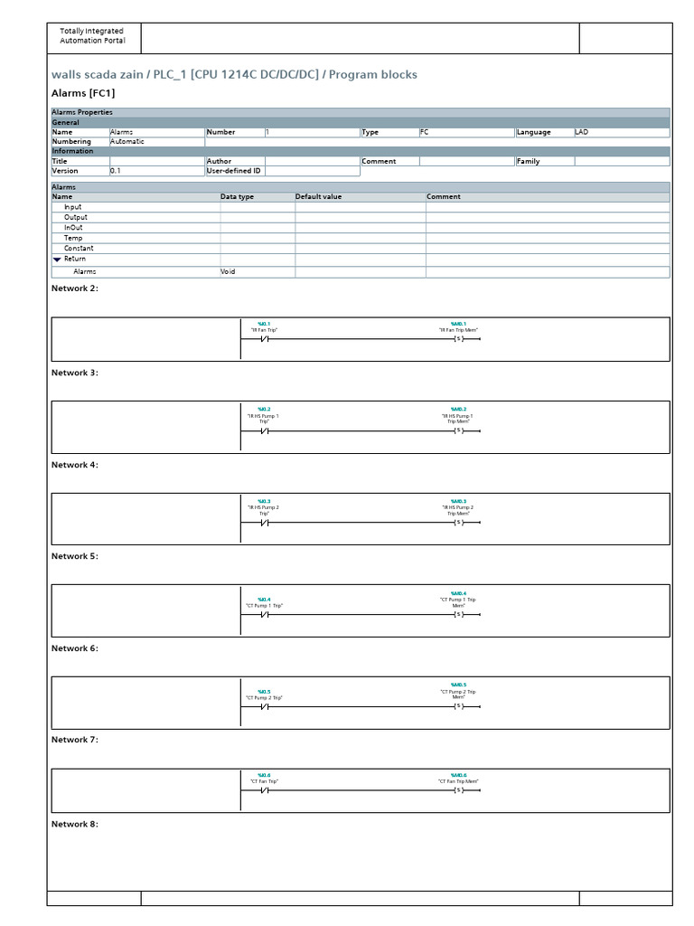 Alarms (FC1) | PDF | Computing | Computer Engineering