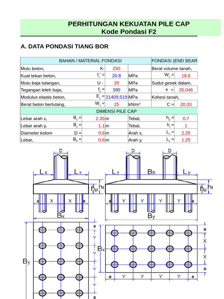 Pondasi Bored Pile | PDF