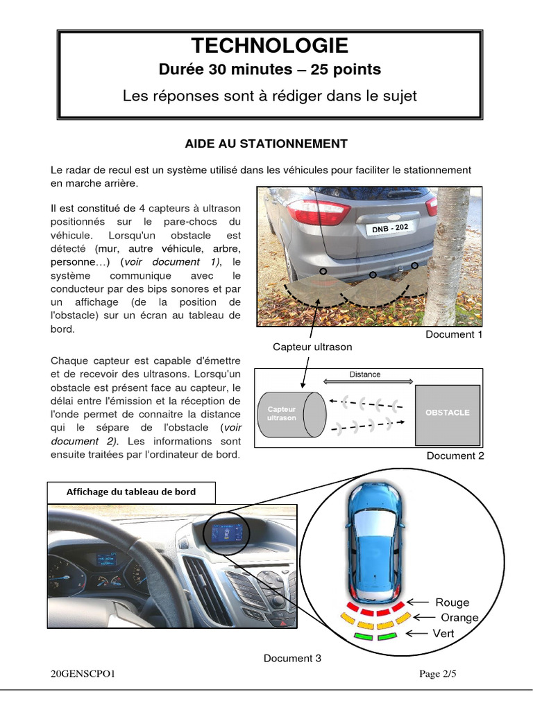 DNB Radar Recul Correction | PDF | Radar