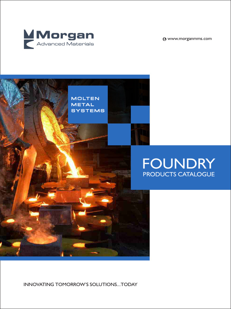 Morgan Foundry Products Catalogue | PDF | Foundry | Thermocouple