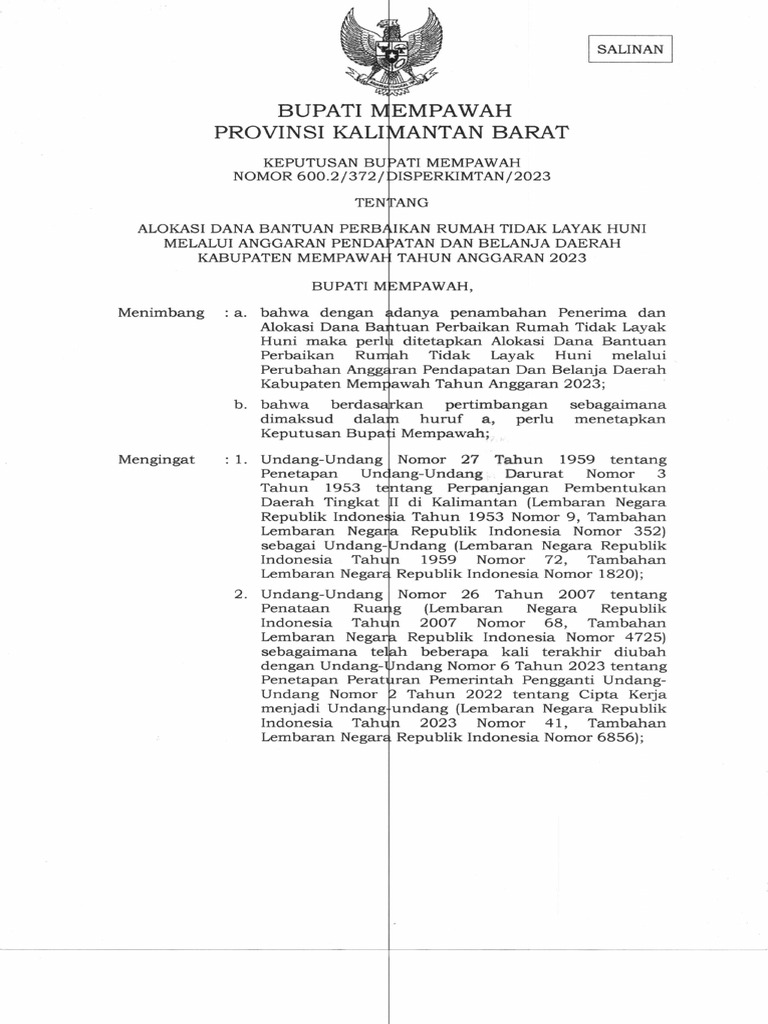 SK RTLH_372_2023 | PDF