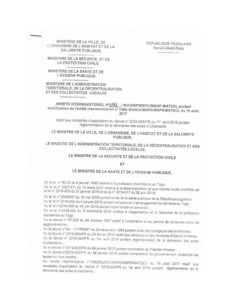 Arreté 0113 Scanné PDF - Copie | PDF